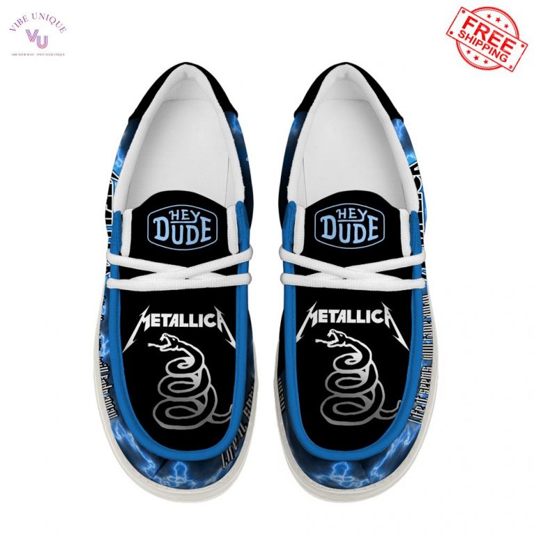 Metallica Life It Seems Will Fade Away Special Hey Dude Shoes - Vibeuniq